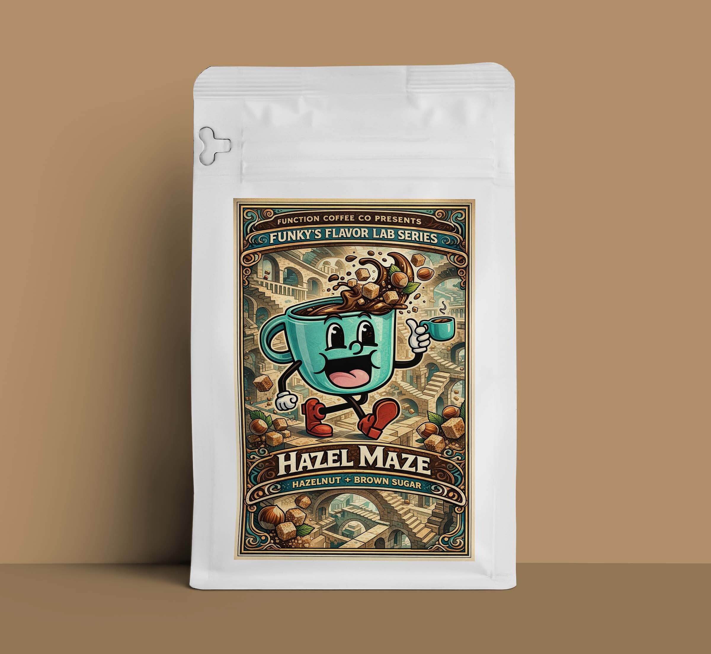 Hazel Maze - Hazelnut Brown Sugar Flavored Coffee – Function Coffee Co